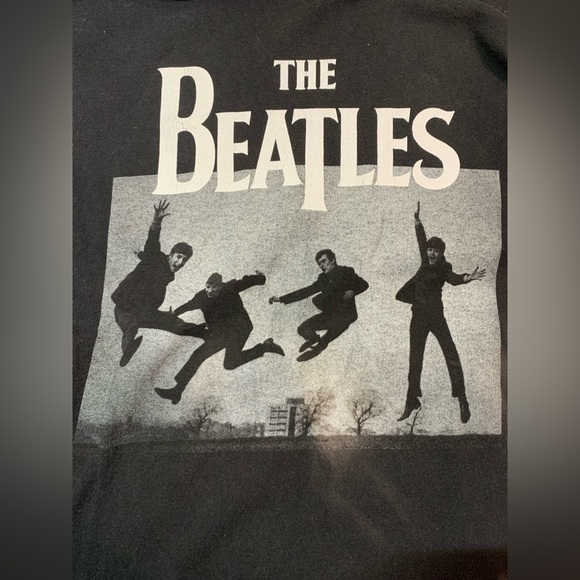 The Beatles | Shirts | Beatles Jumping Graphic Tee Shirt Bleached ...